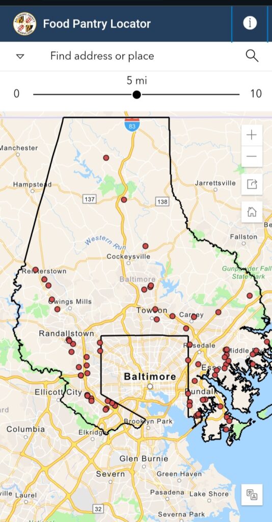 - County Creates Food Pantry Locator