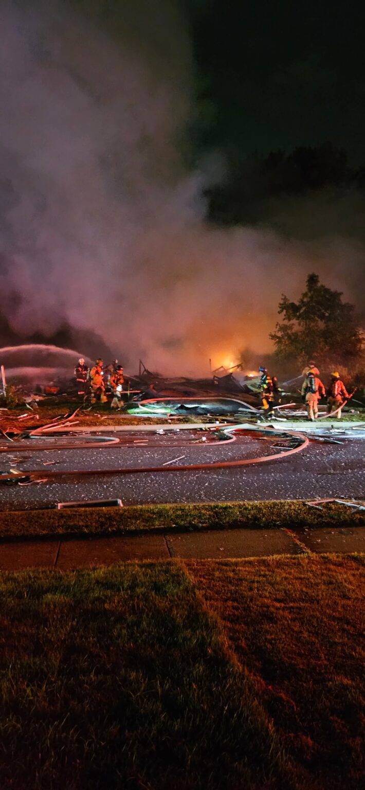 House Explosion Reported on Callo Lane in Rosedale